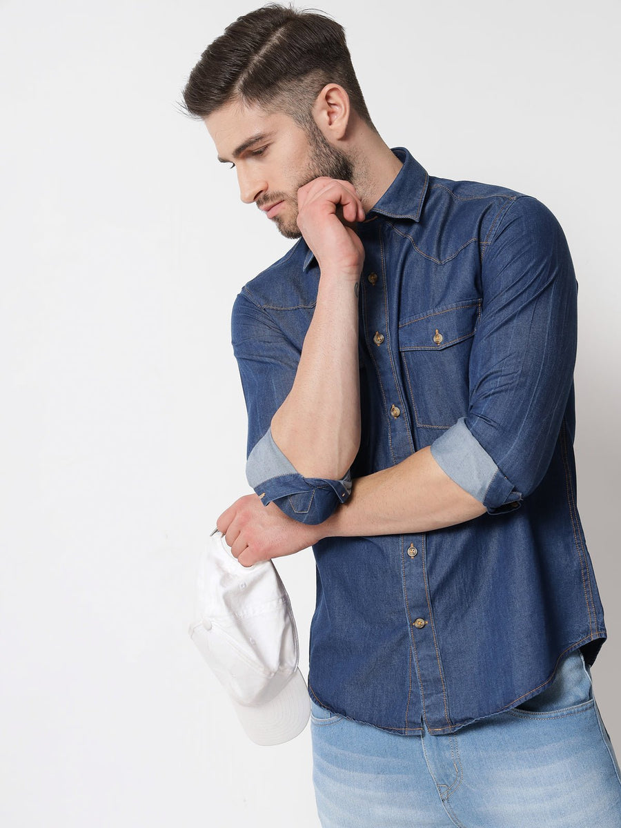 Ringspun Denim Shirt – Prime Porter